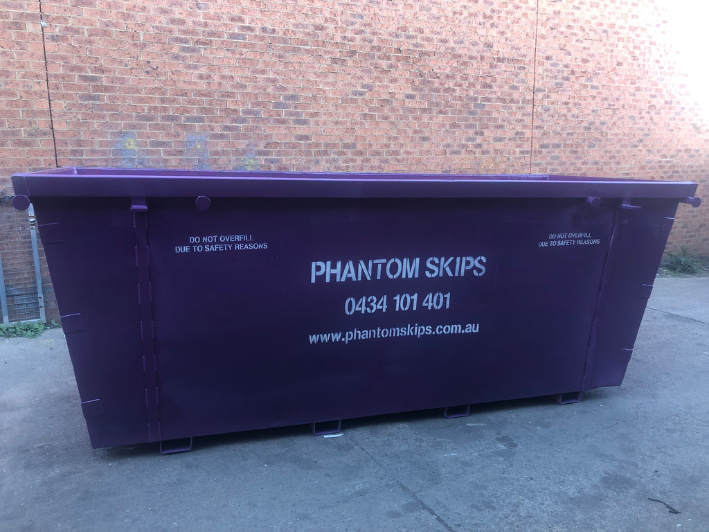 8 Cubic Meter Light waste Skip Bin – phantom skips