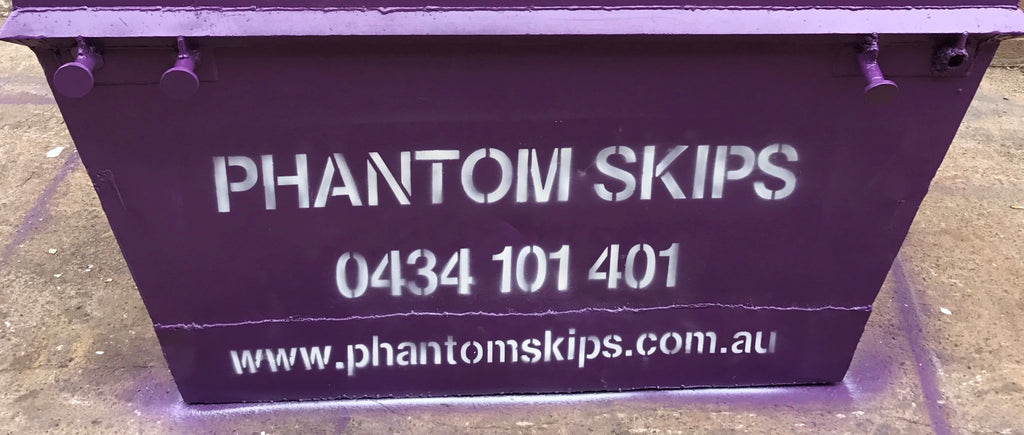 2 Cubic meter general light waste bin – phantom skips