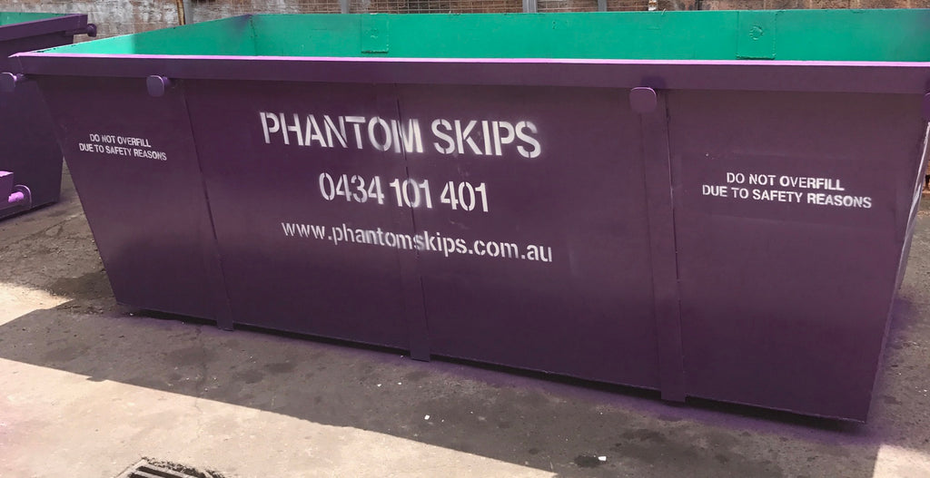 6 Cubic meter mixed heavy skip bin – phantom skips